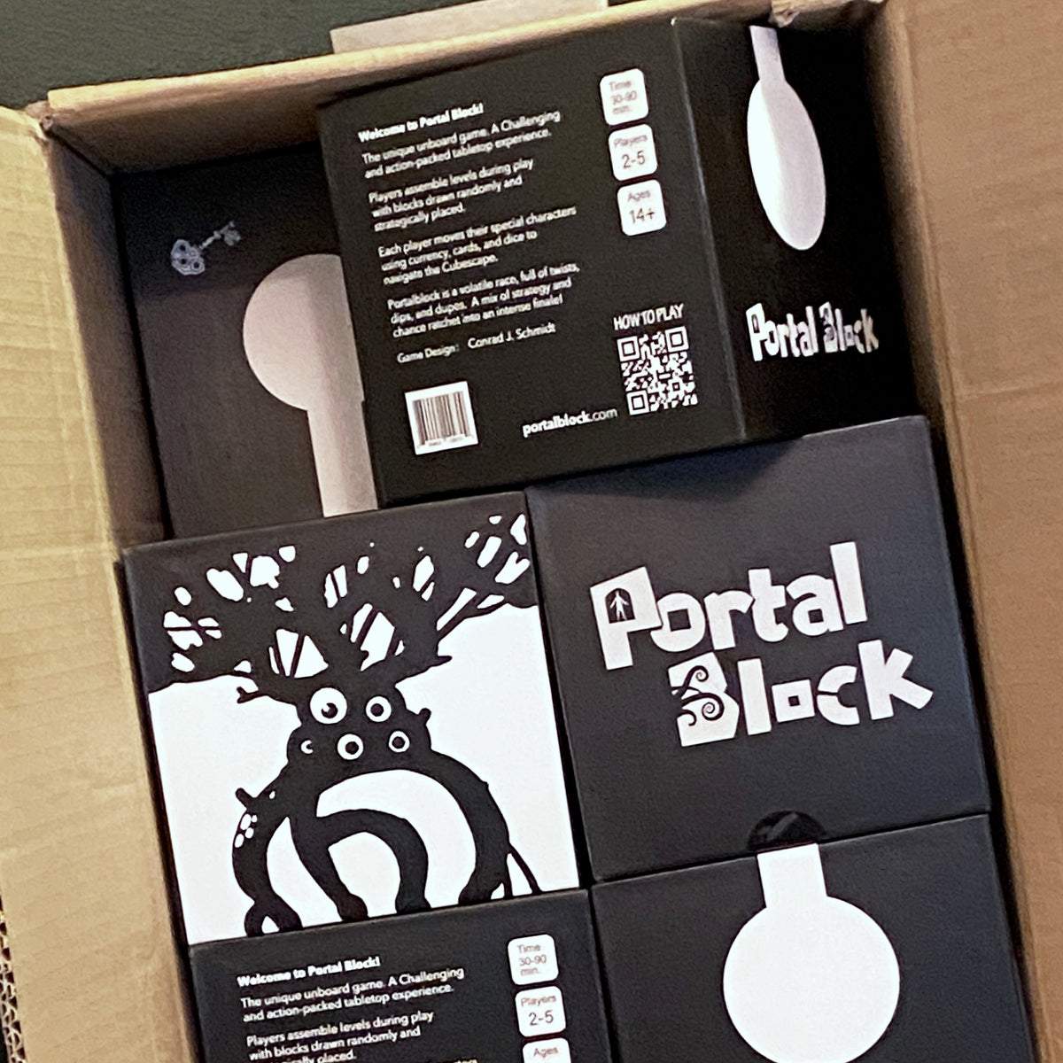 Portal Block: The tabletop game you create, then play!